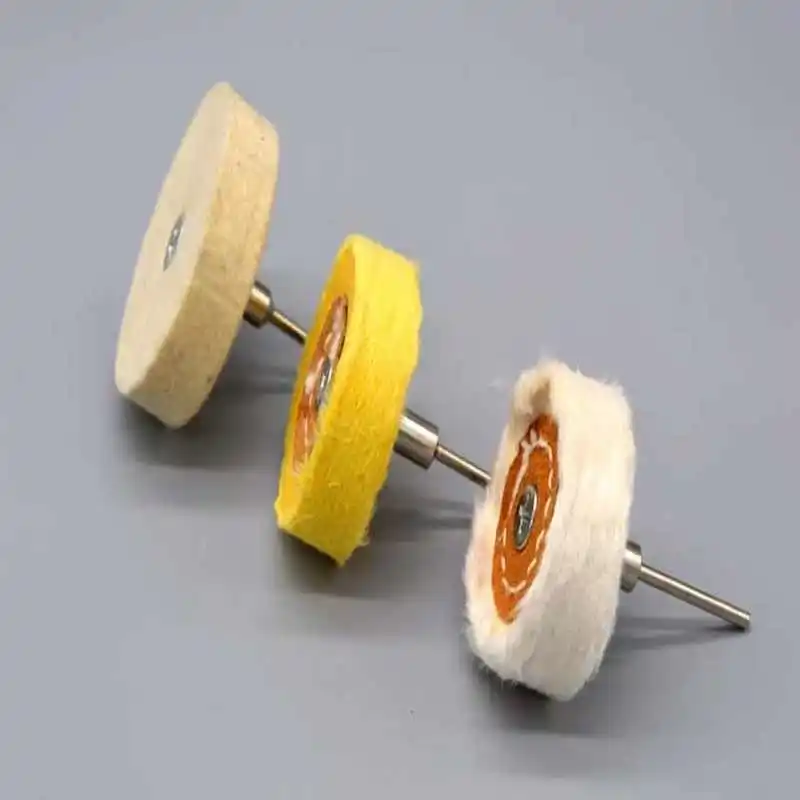 3mm White Polish Cloth Wheel Yellow Cloth Wheel Metal Jewelry Jade ...