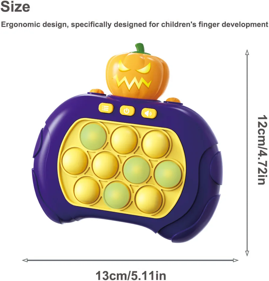 2024 New Hot Quick Push Bubble Game Console Electronic Pop It Game ...