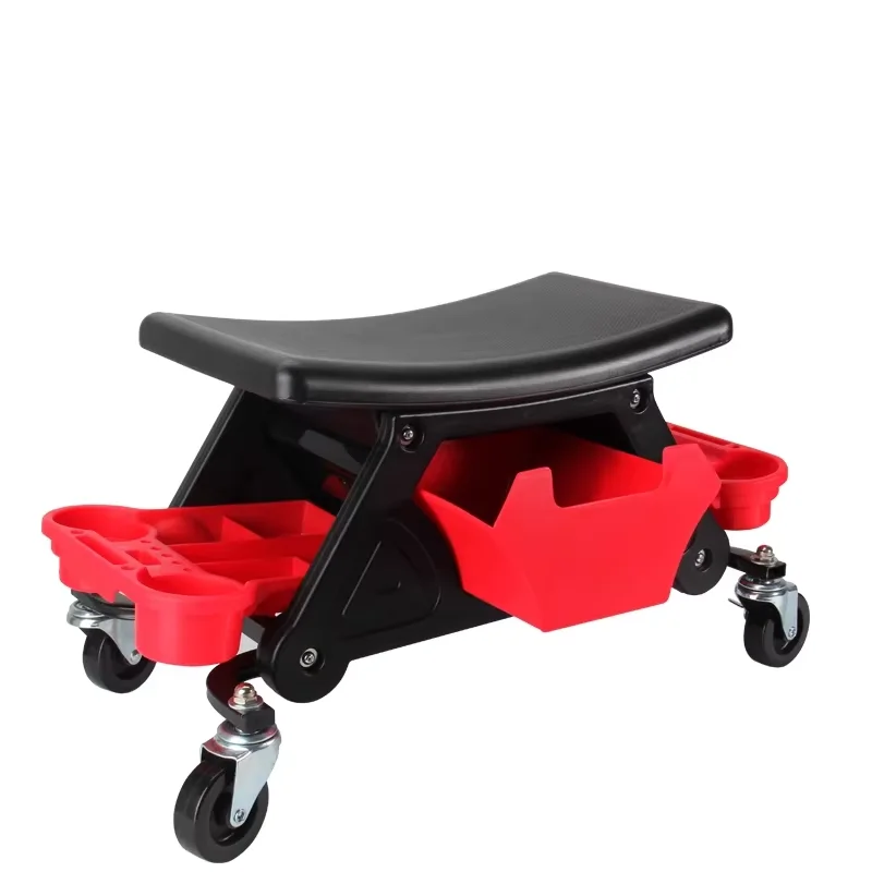 Heavy Duty Premium Car Detailing Creeper Seat Extra Storage Trays ...
