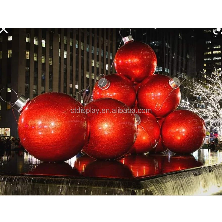 Customized Christmas Balls - Perfect for Mall Decorations