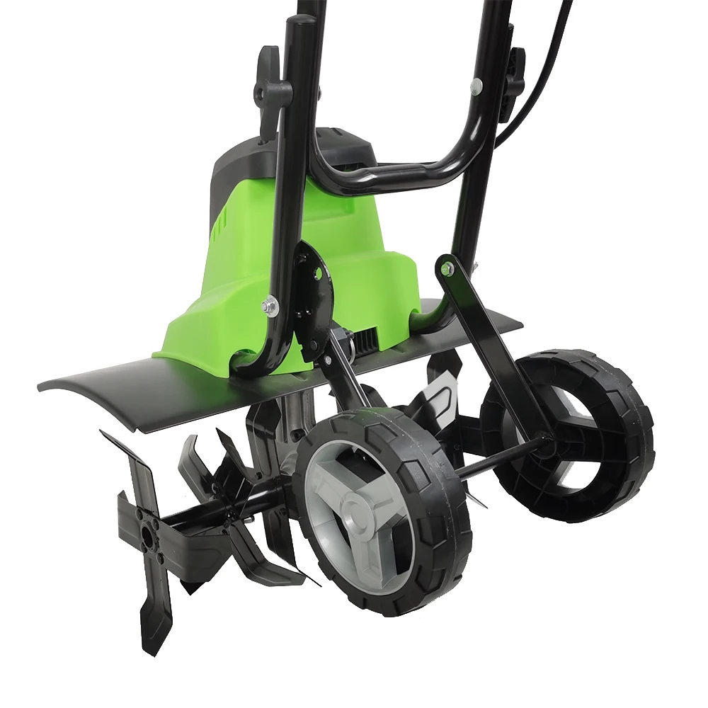 VERTAK Micro Garden Electric Power Tiller Cultivator Home Use Walk ...