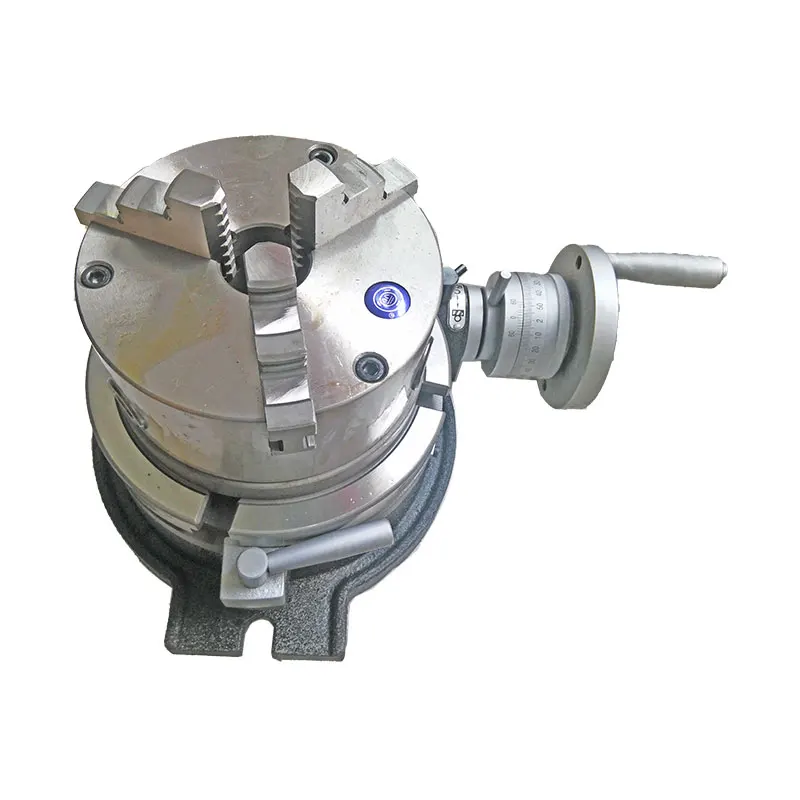 Ts400a Horizontal Rotary Table Divider With K11320 Lathe Chuck For Cnc ...