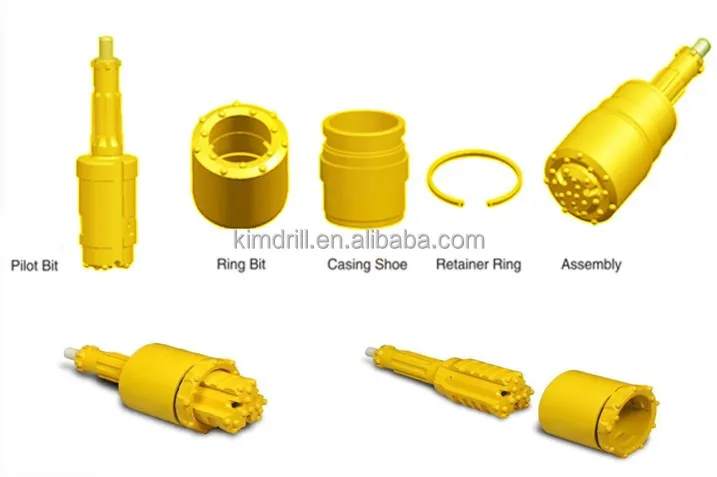 Anchoring Drilling Overburden Casing Shoe Ring Bits Reamer - Buy ...