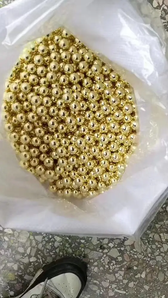 Solid Brass Ball And Copper Ball With Drill Hole And Thread - Buy Solid ...