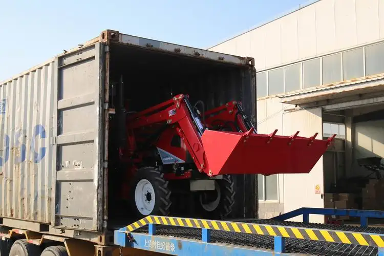 China Agricultural Machinery Jinma 254 454 4x4 Mini Front End Loader ...