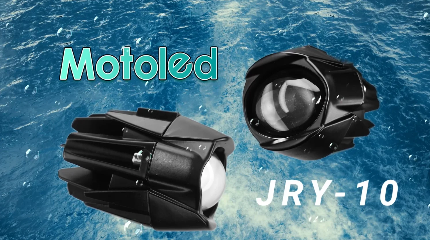 MOTOLED Motorcycle Mini Driving Light 100W 16000LM