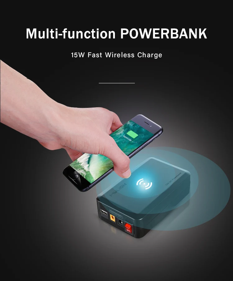 Mylion 12v 2a Power Bank Mini Portable Lithium Battery Back Up Power ...