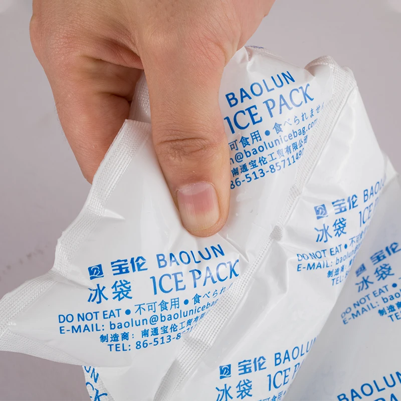Baolun Self-priming Non-woven Fabric Cooling Ice Bag Custom Ice Packs ...