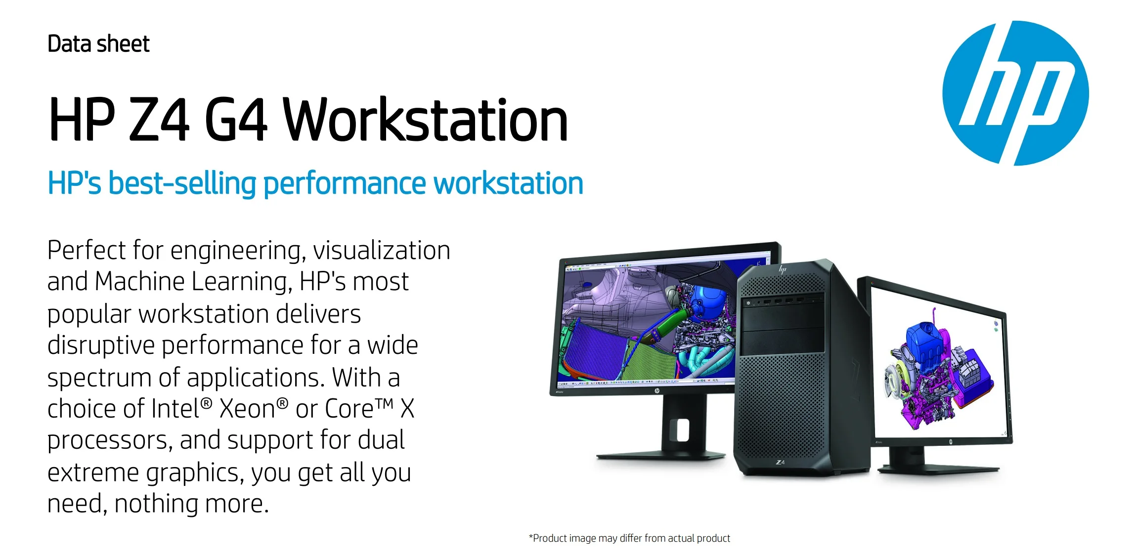 HP Z4 G4 Workstation Graphics WorkstationTower Desktop PC Brand New ...