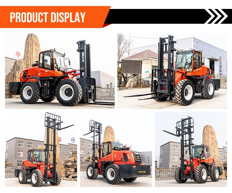 4wd Forklift All Terrain China Manufacturer 5 Ton Heavy Duty All Terrain Forklift - Buy All ...