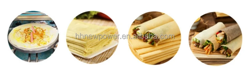 New Type Samosa Dosa Roti Sheet Making Machine / Crispy Bread Making ...