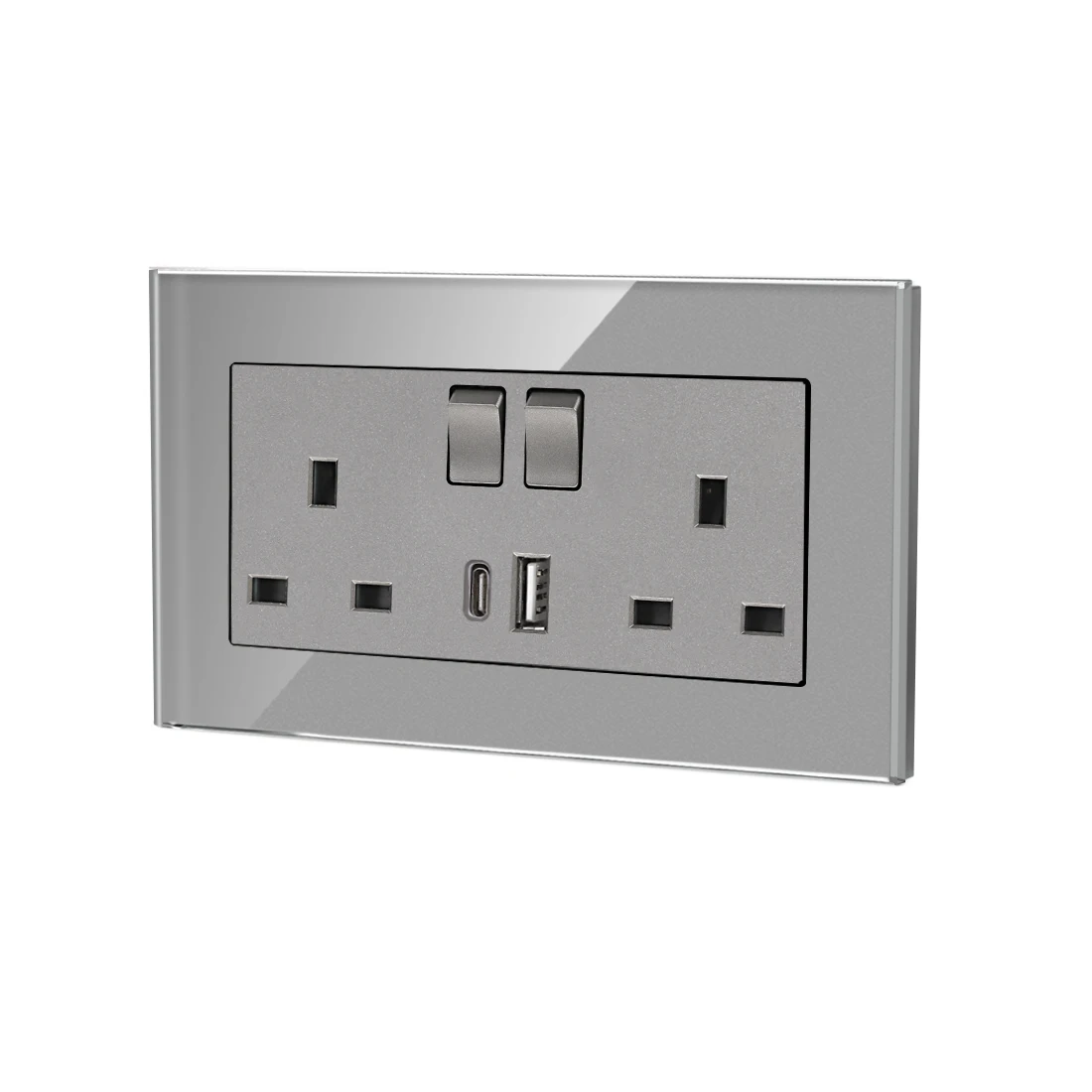 Bingoelec UK Standard USB Type C Power Outlet - 13A Socket