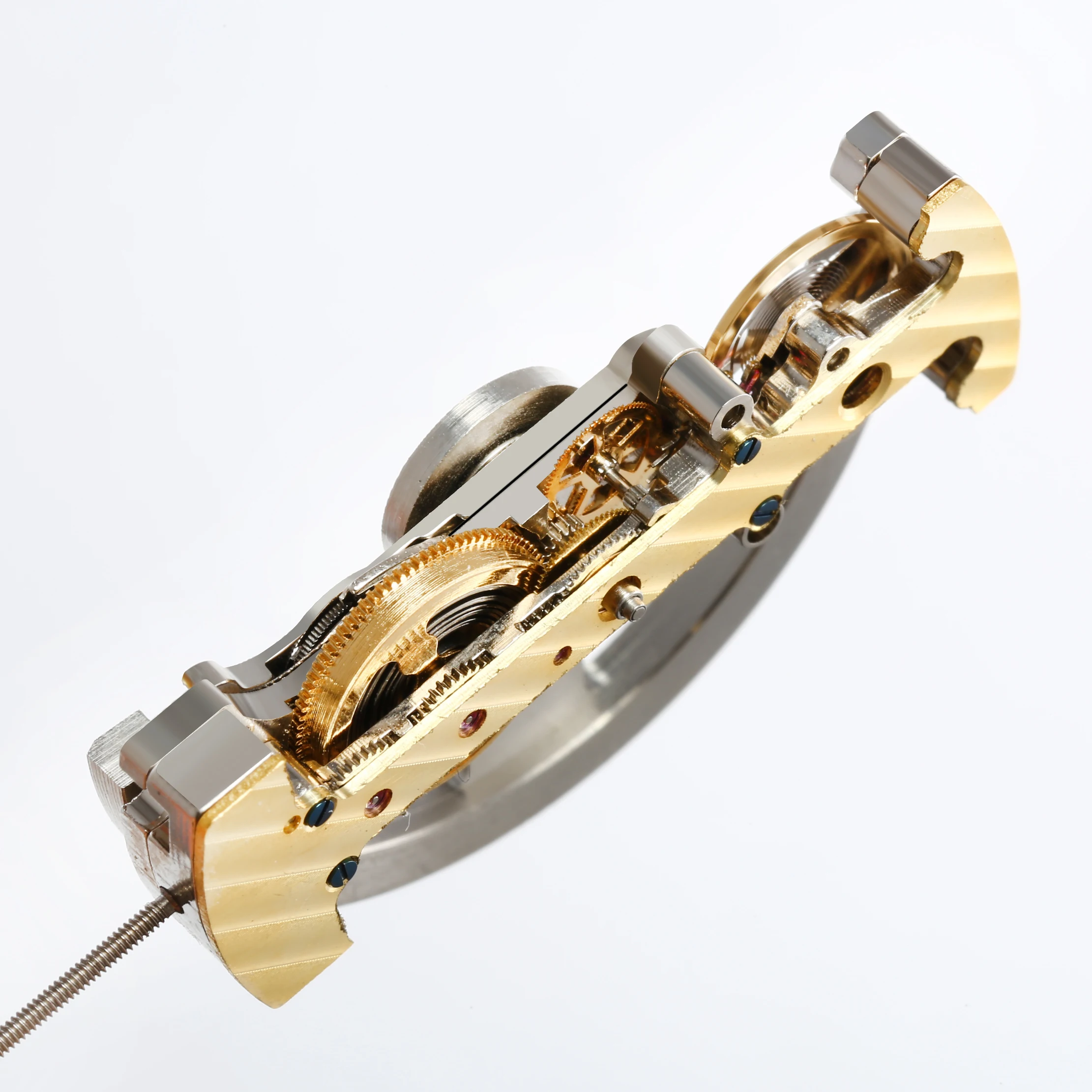 Oem Hand Manual Winding Watch Movement Rose Gold China Watch Movement ...