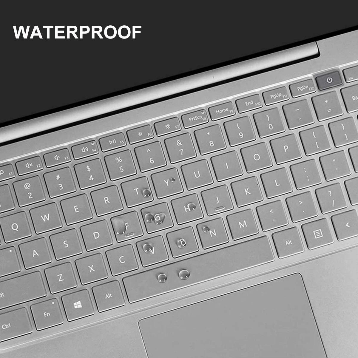 Ultrathin TPU Keyboard Protector Film for Surface Laptop Go 1/2 - Water ...