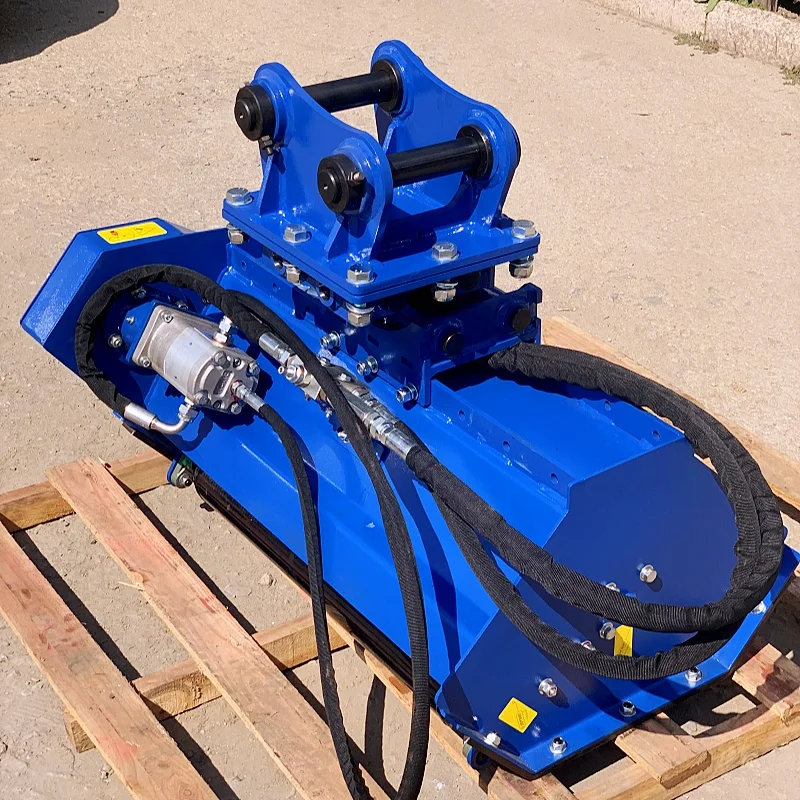 Adjustable Flail Mower Excavator Agricultural Orchard Green Belt Gear ...