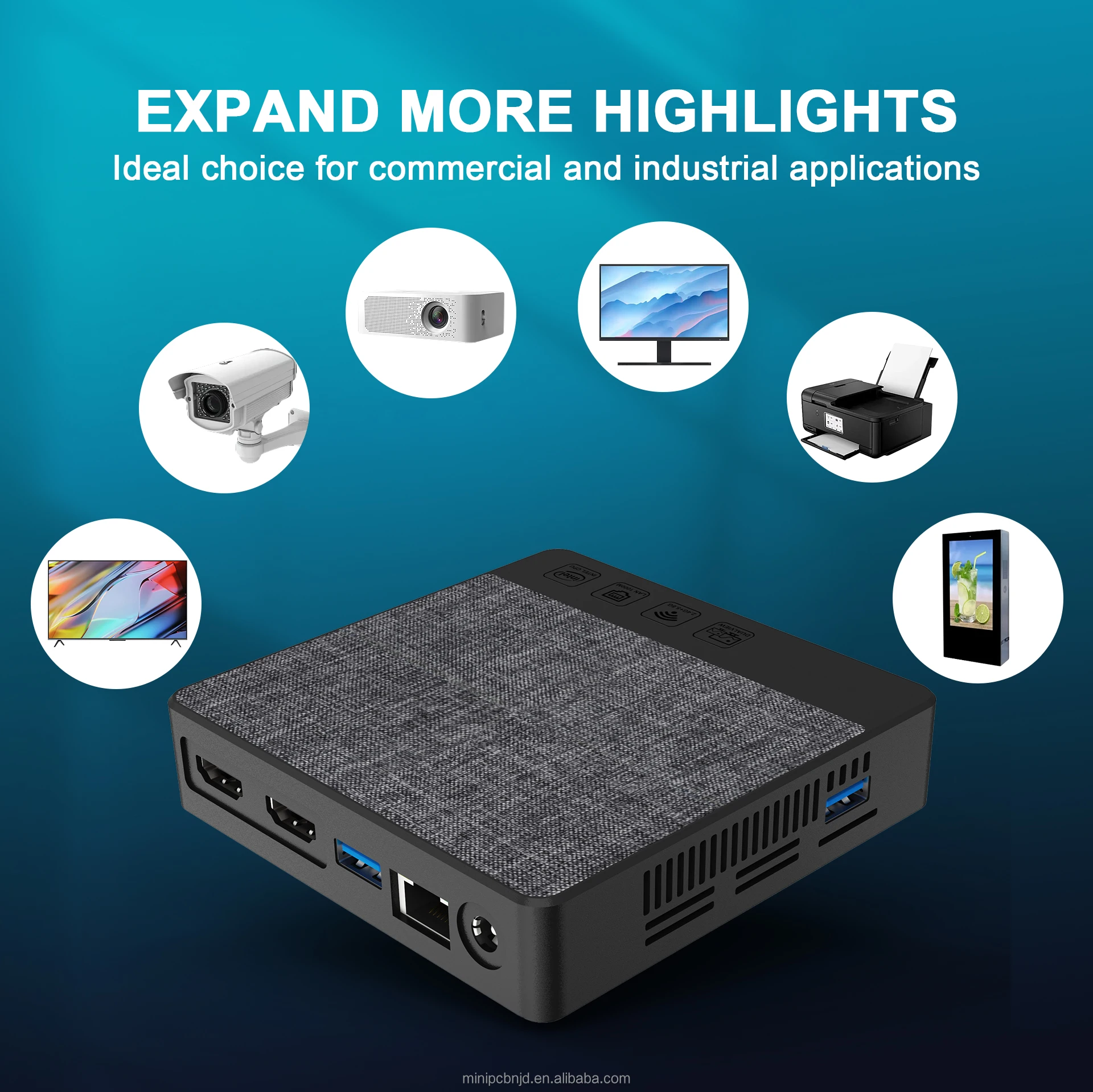 Wholesale Business Mini Pc Intel Ultra Mini Computer Wifi Fanless Mini ...