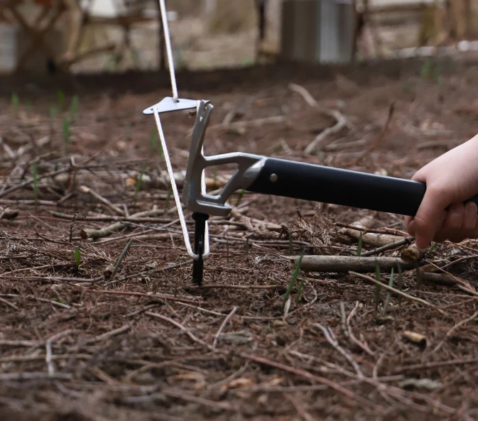 Outdoor Bold And Long Campsite Nails Canopy Tent Camping Steel Ground ...