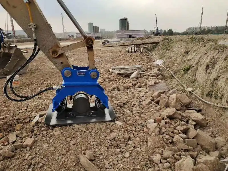 Mini Compaction Hydraulic Plate Compactor Vibrator Tamper Vibrating ...