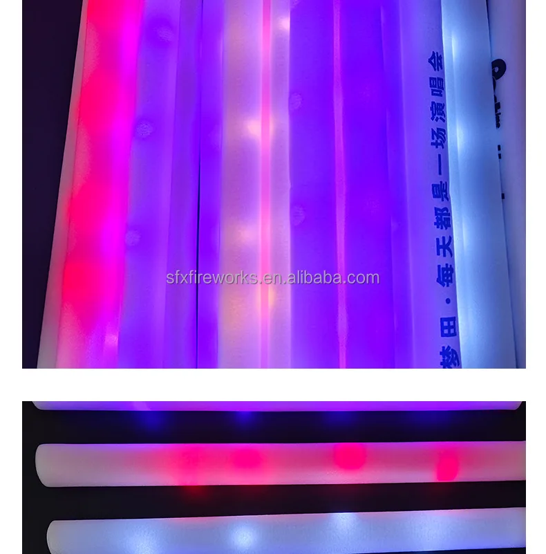 LED Foam Glow Sticks - Perfect for Parties and Events