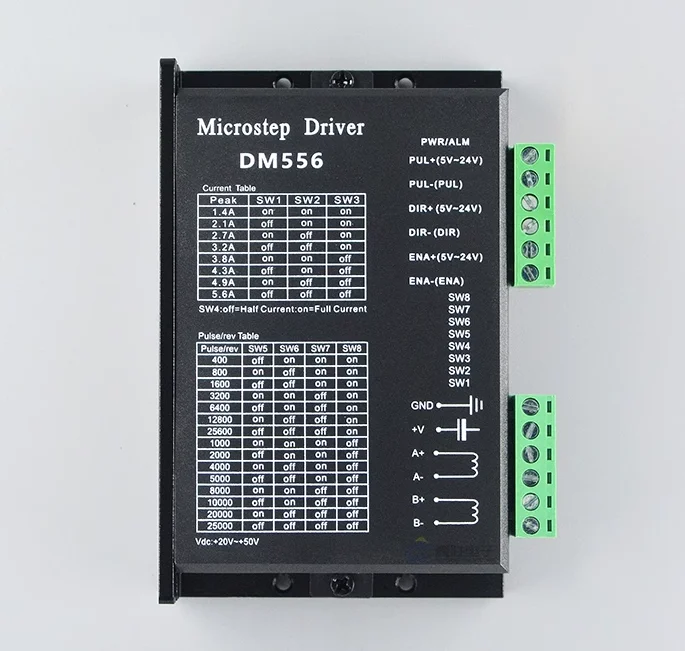 DM556 Motor Driver DSP Digital 57/60/86 Stepper Motor Driver DM556/M556 ...
