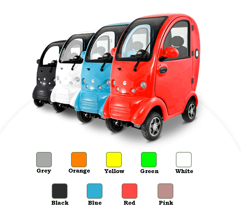 Ruidi X9 Luxury Enclosed Cabin Scooter - 1400W Power