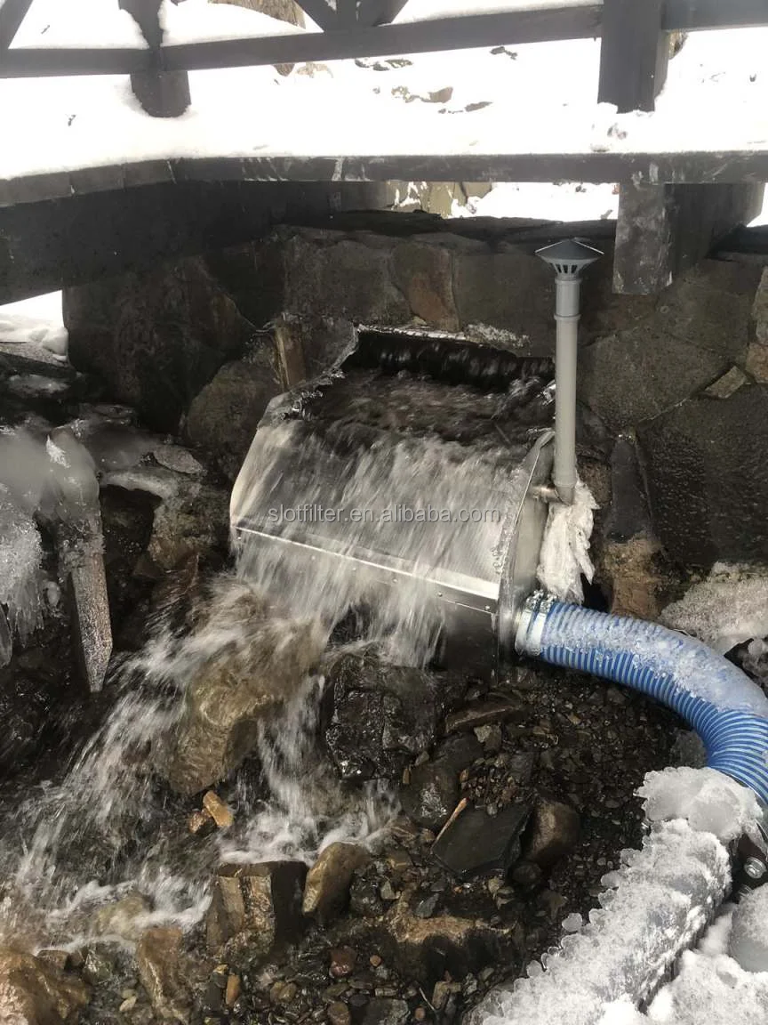 Stainless Steel Wedge Wire Coanda Screen Box Assembly