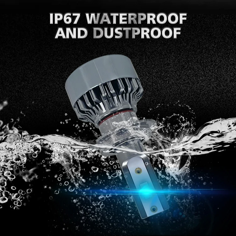For Bmw Auto Lighting System V3 200w 6000k Led Headlight Bulb 35000lm ...