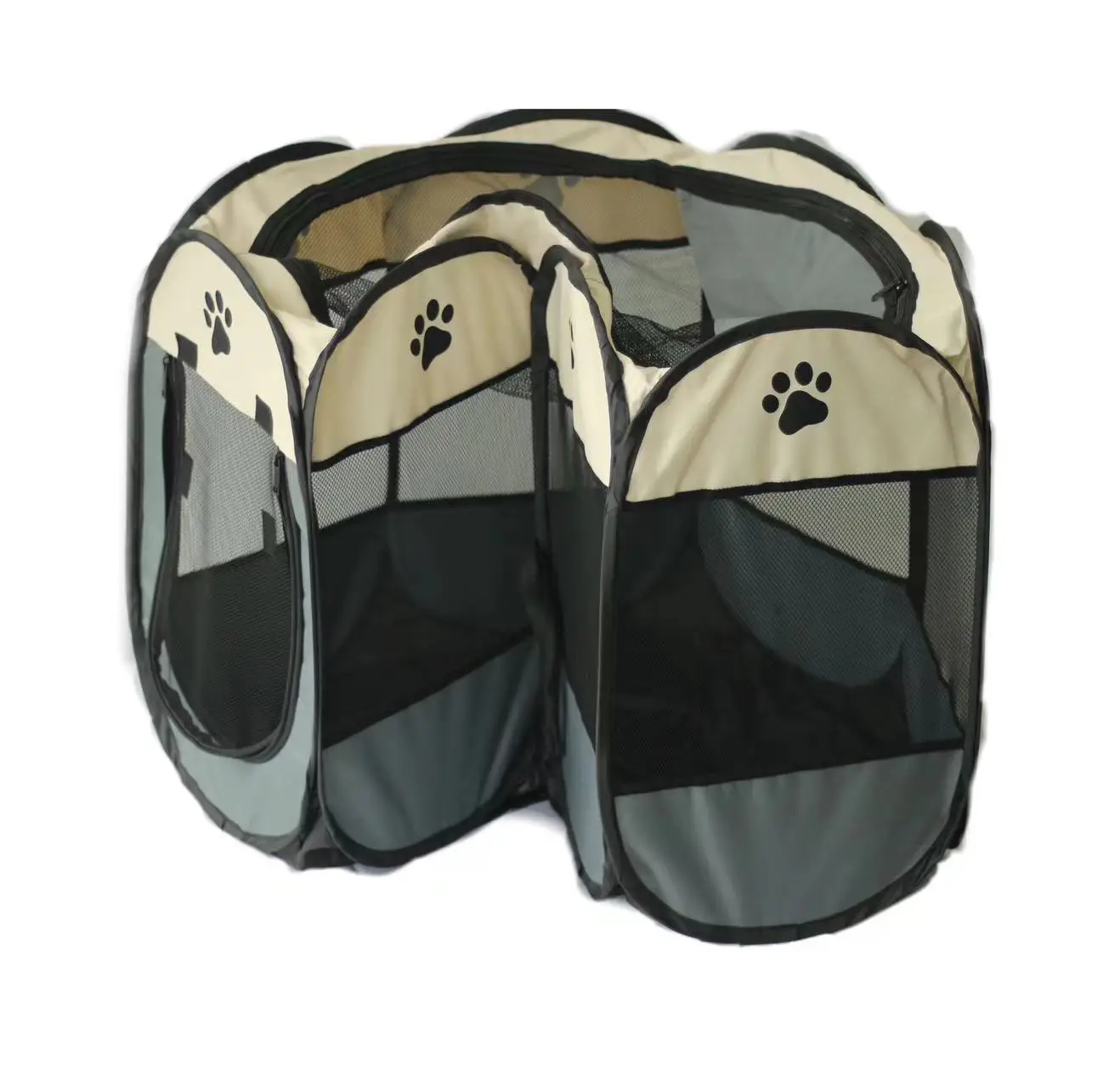 Pop Up Easy Fold Pet Play Tent Plastic Baby Foldable Playpen For Indoor ...