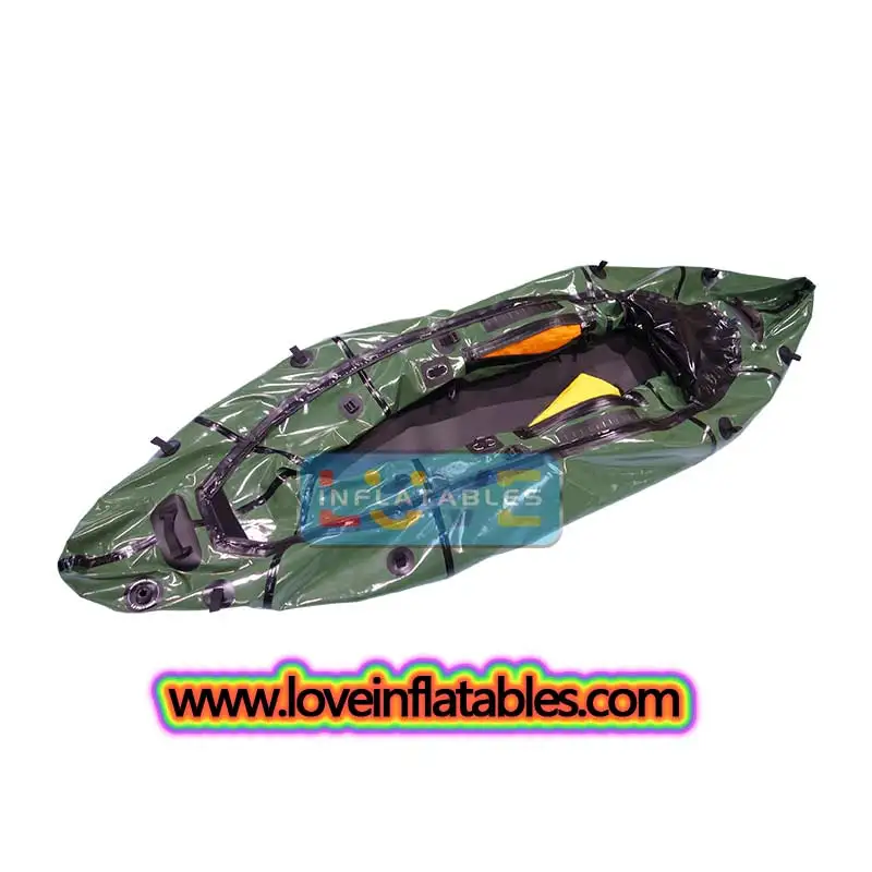 420D Double Pack Raft - Lightweight Two Person Inflatable