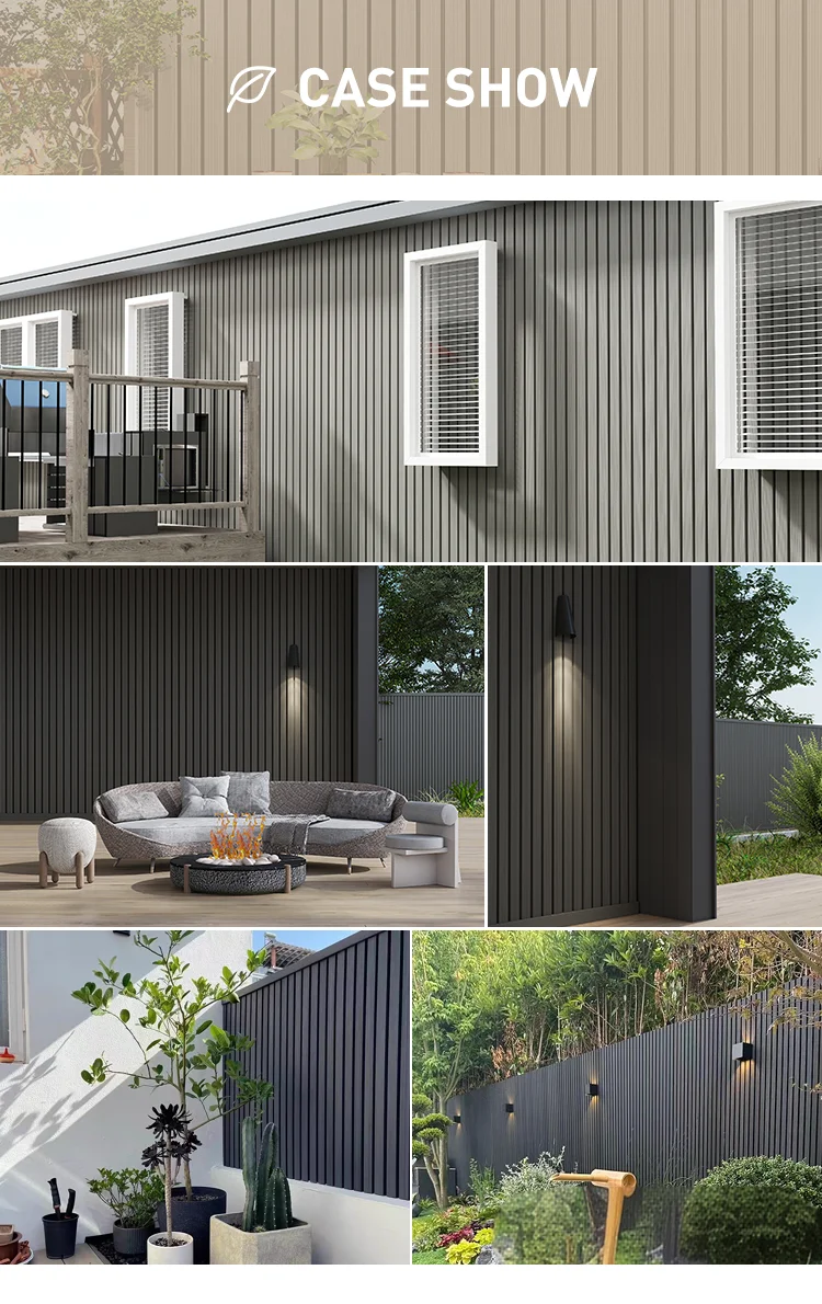 High Quality Outdoor Wall Panels - Durable WPC Cladding