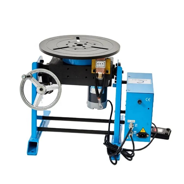 30kg Portable Automatic Rotary Table Welding Positioner Small Rotating ...