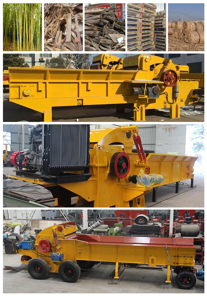 Whole Tree Chipper Big Tree Roots Stump Shredder Wood Root Crusher ...