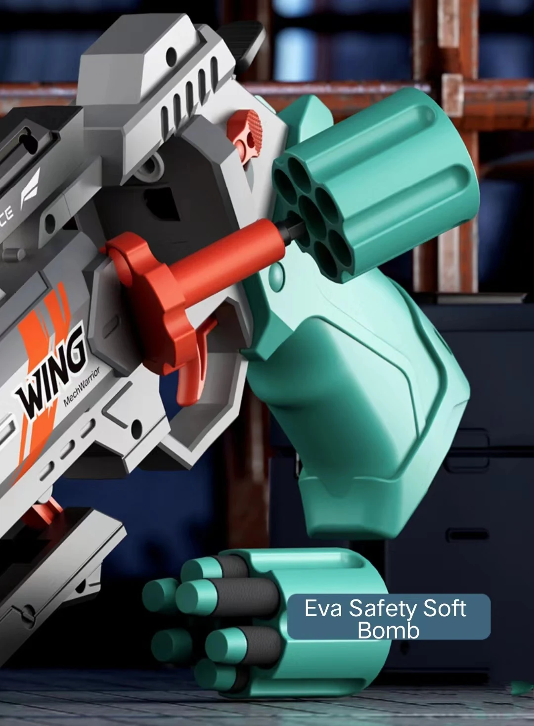 Blue Sniper Soft Bullet Toy Guns - Fun & Safe for Kids