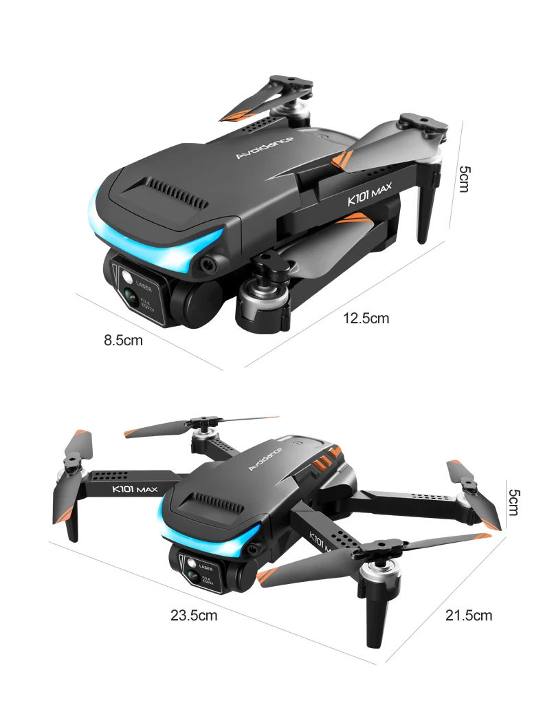 Wholesale K101 Max Drone 4k Hd Dual Camera Optical Flow Obstacle ...