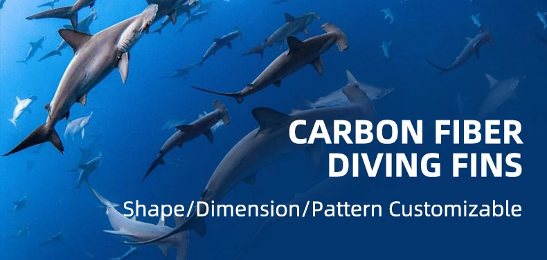 Carbon Fiber Diving Fins Pure Forged Carbon Fiber Freedive Fins Blade ...