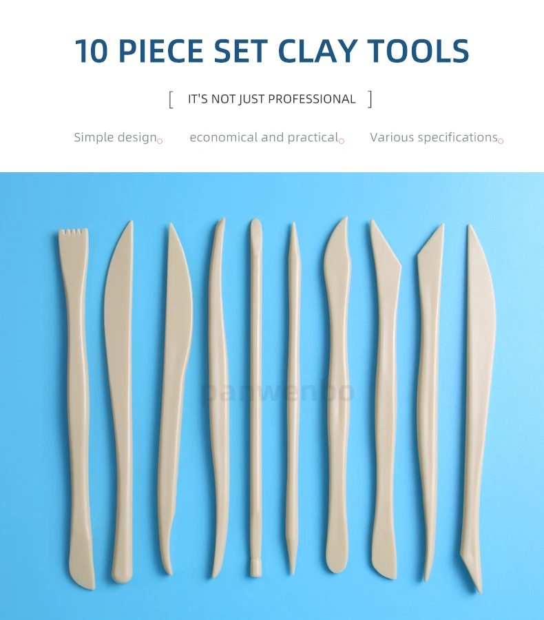 Wholesale Plastic Clay Tool 7pcs/set Polymer Clay Tools Set Children ...