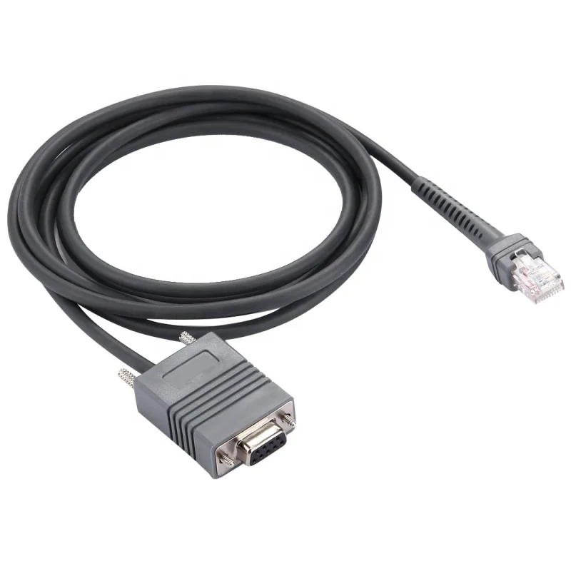 RS232 to RJ45 SCANNER SERIAL DATA CABLE for SYMBOL LS2208