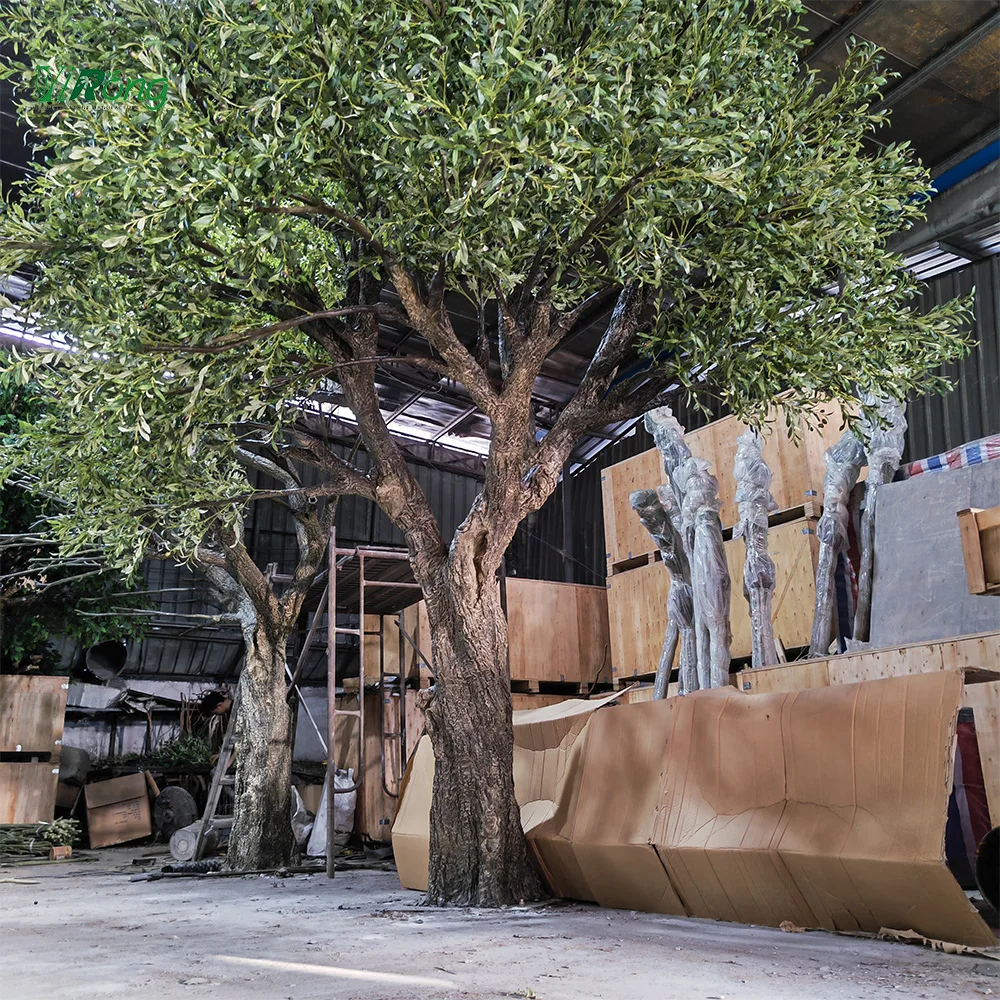 Handmade 5.5 Meters High 4.5 Meters Wide Evergreen Large Artificial Big ...