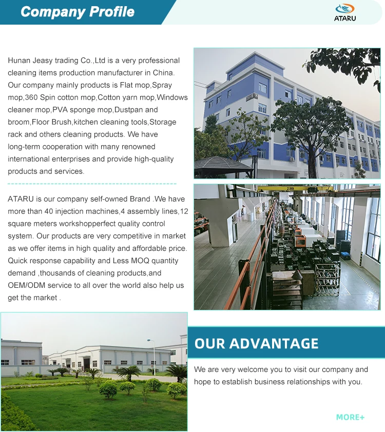 Rotating Detachable Floor Map Cleaning Microfiber Mop 360 Spin ...