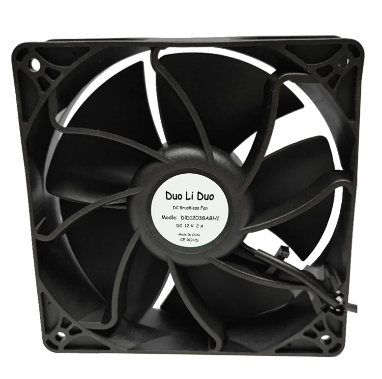 Replace Nidec Fan V12e-b5 120mm 6000rpm Large Air Flow 120 X 120 X 38 ...