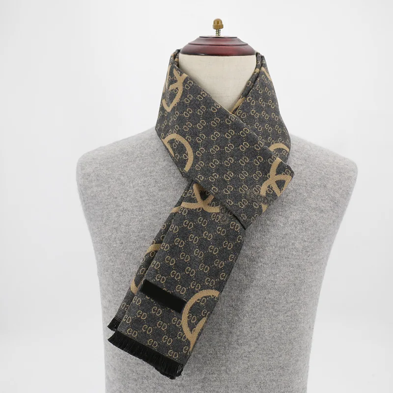 Wholesale Brand Designer Winter Scarf Men Cashmere Business Scarves ...