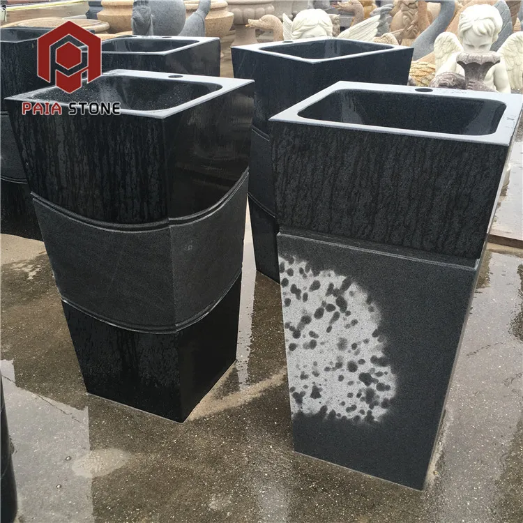 Outdoor Natural Granite Stone Pedestal Sink Bathroom Countertop - Buy ...