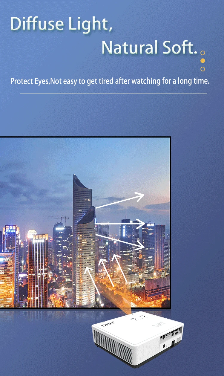 DHN DU6200 6200 ansi流明分辨率1920*1200 3LCD 3D投影仪高端商用投影仪光束器| Alibaba.com