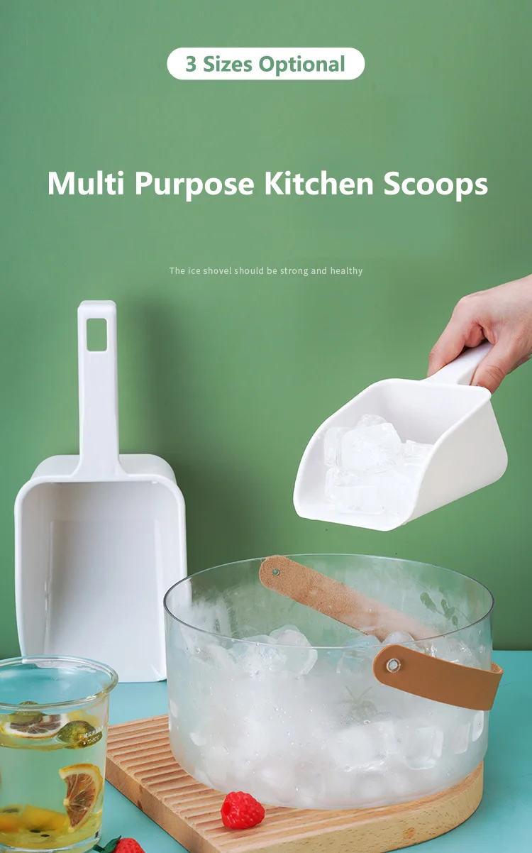 Kitchen Accessories Tools Gadgets 3pcs Set Food Rice Ice Cube Flour ...