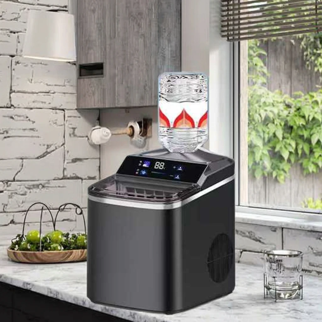Smart Ice Maker Ice Making Machine for Home Use Coffee Shop Portable ...