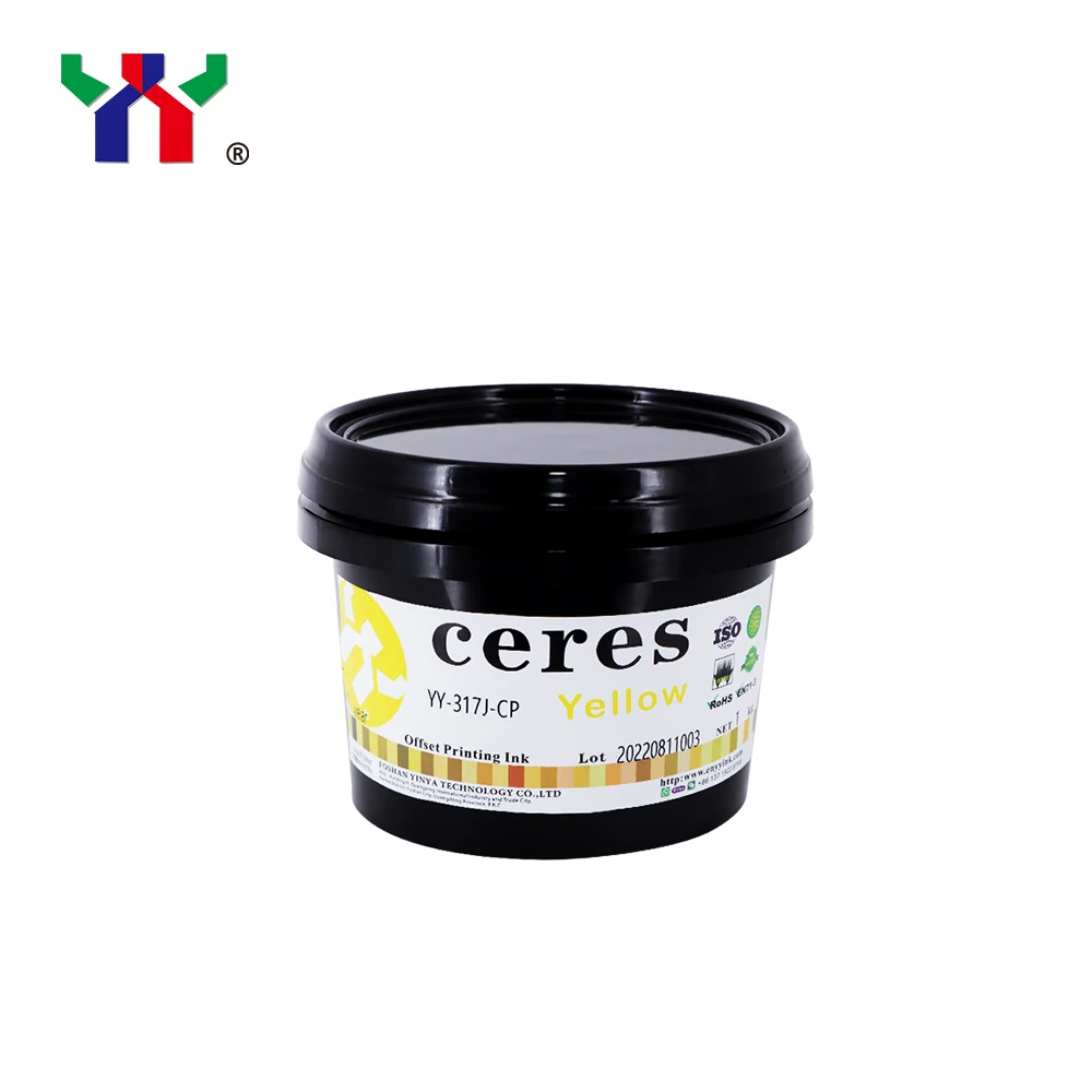 Ceres UV Offset Ink - Premium CMYK 4 Color Printing Ink
