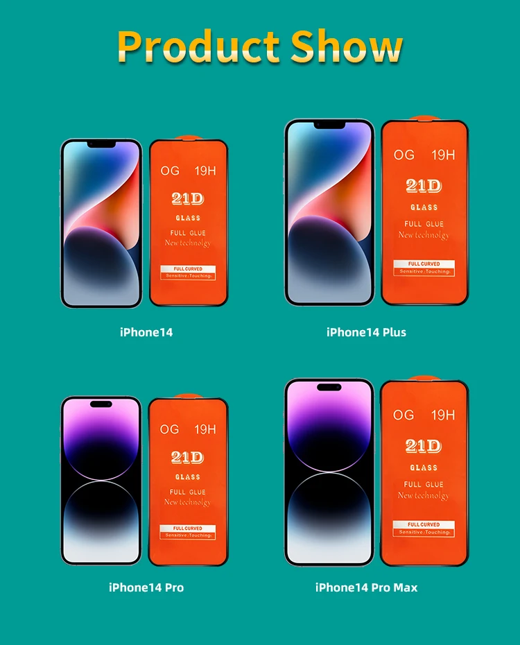 21D Tempered Glass Screen Protector - High Transparency