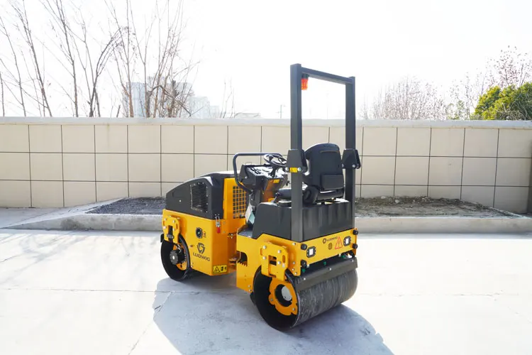 Industrial Compactor Machine 2 Ton 3 Ton Hydraulic Diesel Vibrating ...