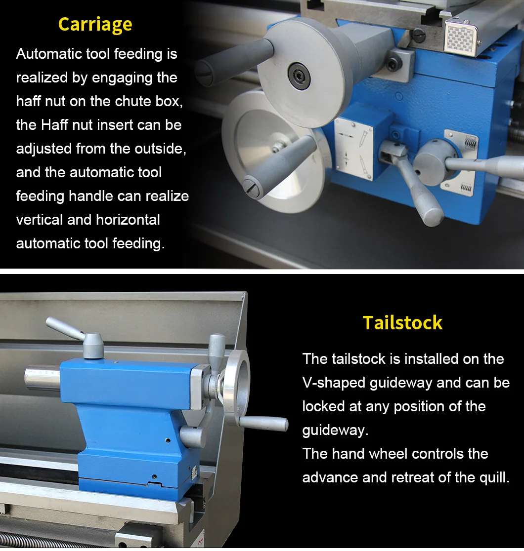 WMTCNC MPV290 Combination Lathe Milling Machine - High-accuracy