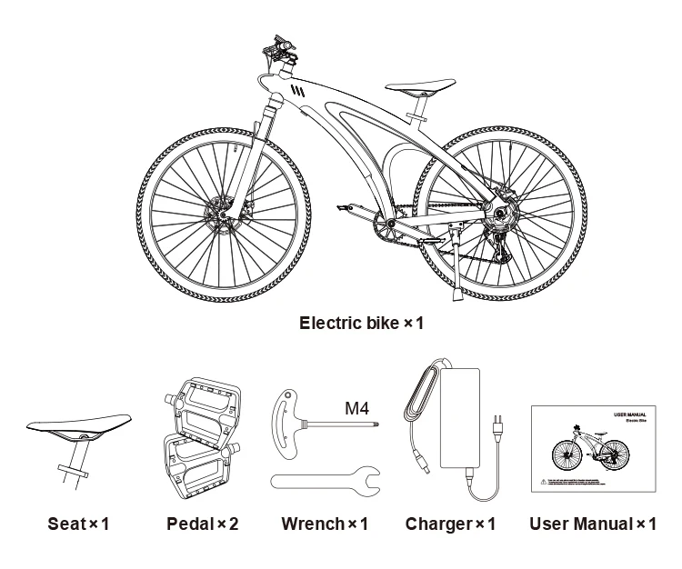 China Factory Hx Q5 Standing Electric Bike Speed Electric Mountain Bike ...